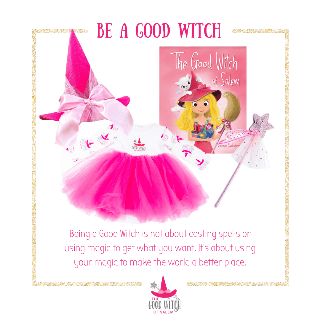 The “Official Good Witch of Salem®” Large Pink Witch Hat – The Good ...